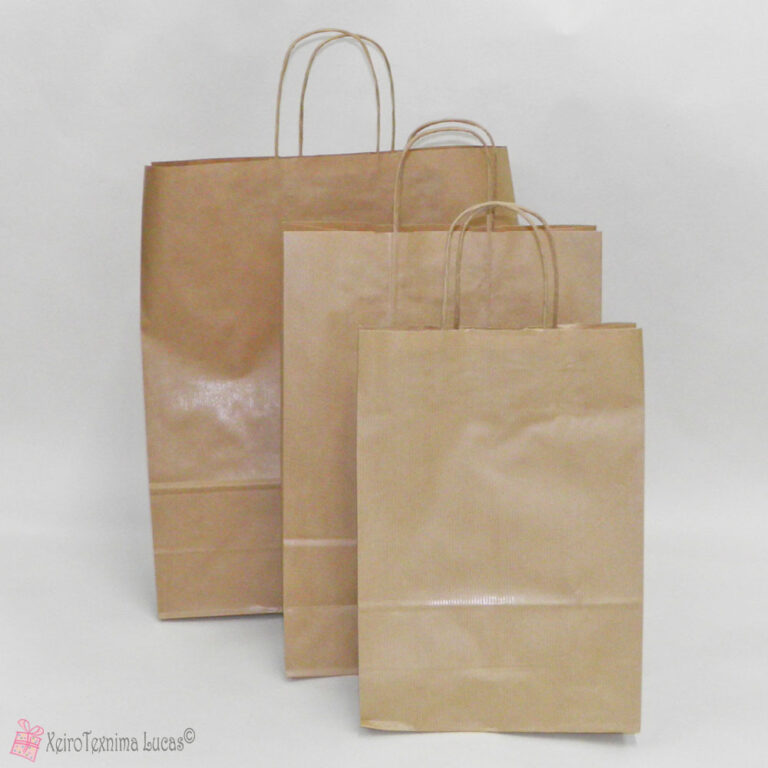 Χάρτινες τσάντες για λαμπάδες - XeiroTexnima Lucas