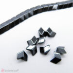 Αιματίτης γεωμετρικό 3*6mm σετ 20 - XeiroTexnima Lucas